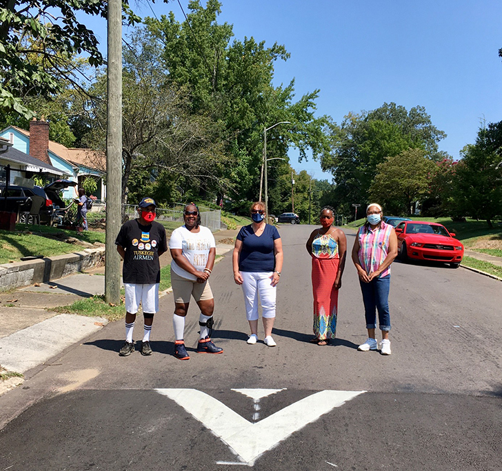 City completes six neighborhood traffic-calming projects this year
